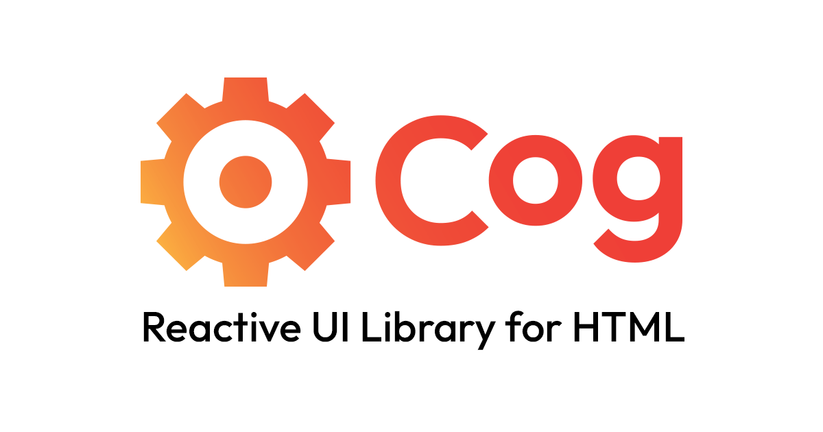 Cog - Reactive Expressions